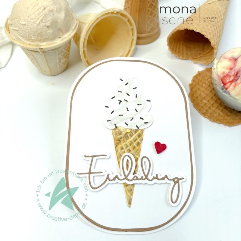 Die - Basic - Basis - Abgerundeter Kartenrohling